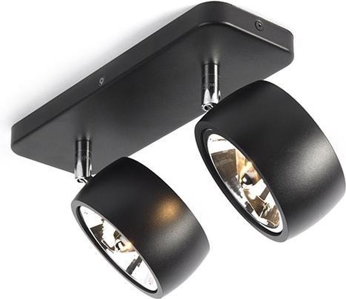 QAZQA go nine - Industriele Plafondspot | Spotje | Opbouwspot - 2 ...