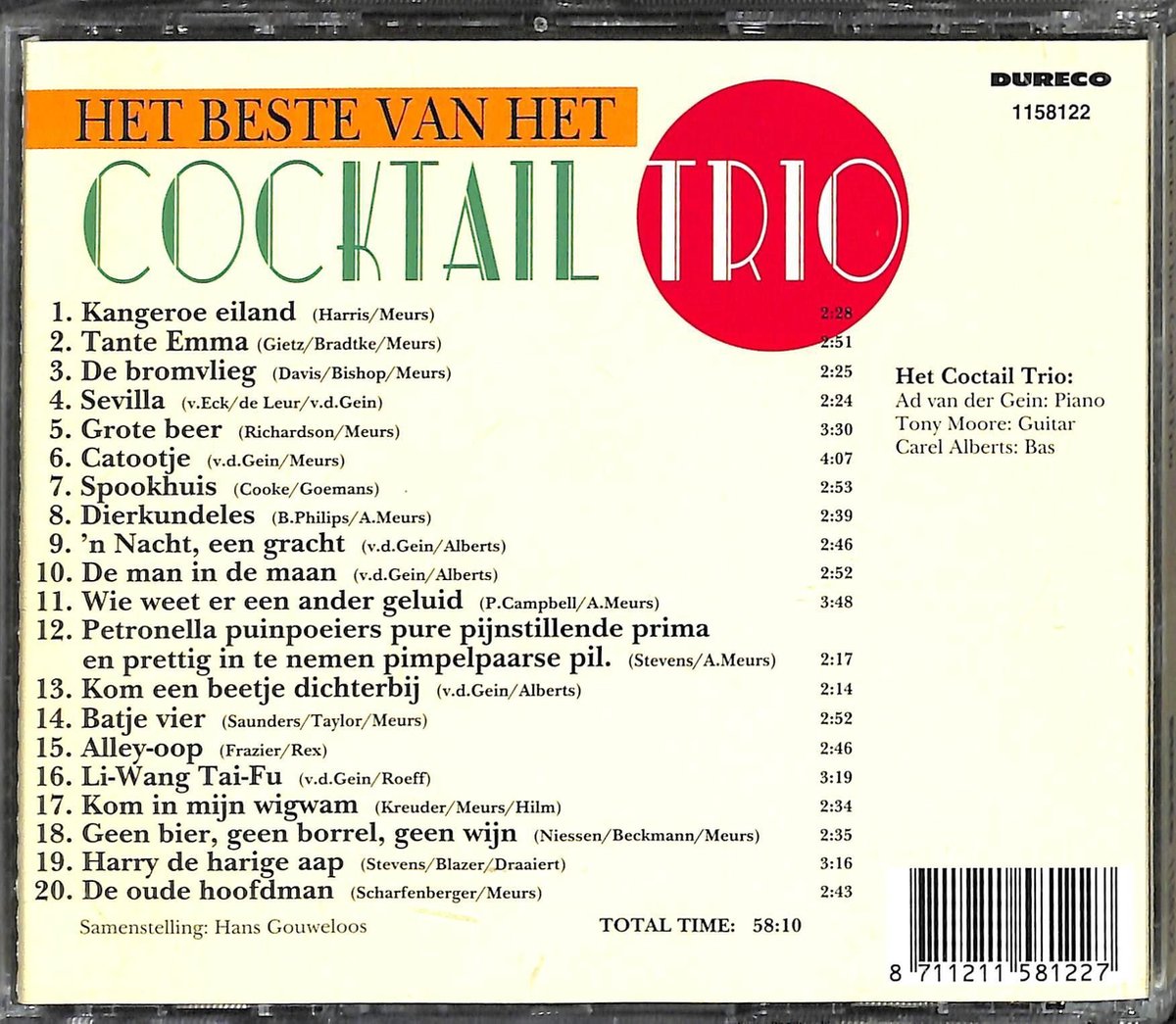 Het beste van Cocktail Trio, Cocktail Trio | CD (album) | Muziek | bol
