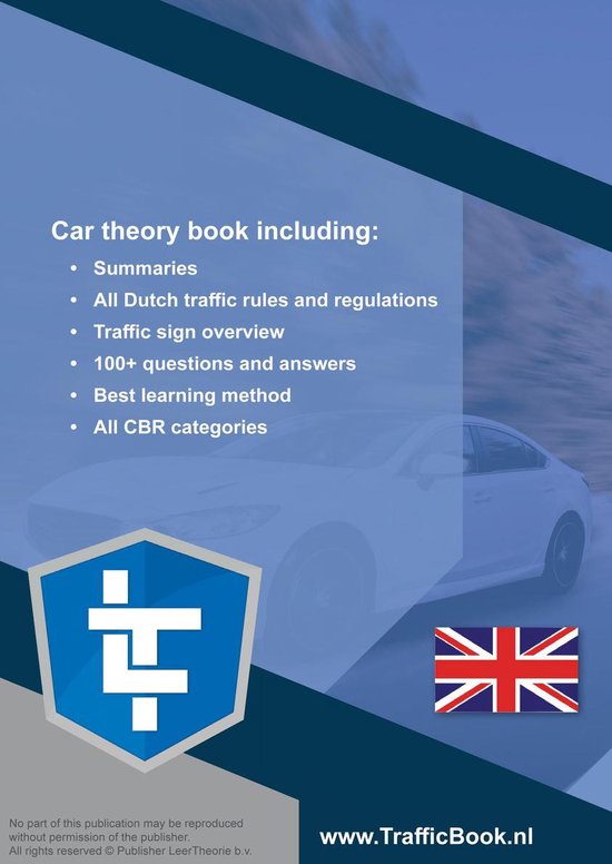 Car Theory Book with Practise Exams USB - Auto Theorieboek Engels 2019 ...