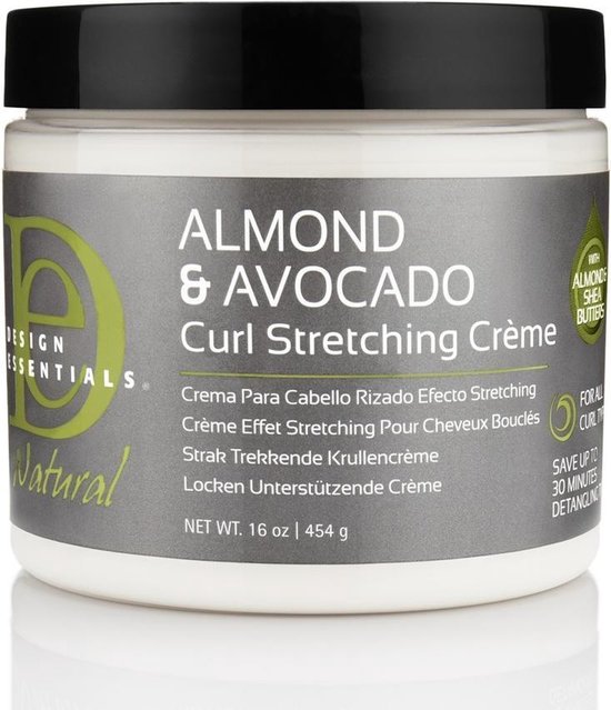 Design Essentials - Natural Almond & Avocado Curl Stretchting Creme ...