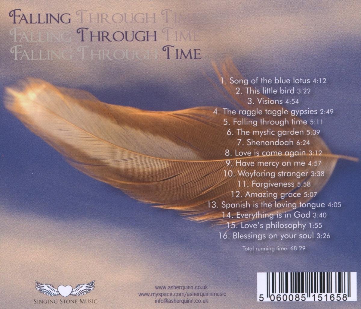 Falling Through Time, Asher Quinn | CD (album) | Muziek | bol.com