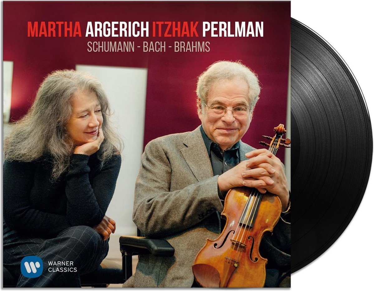 Schumann/Bach/Brahms - Argerich/Perlman, Martha Argerich | Muziek | bol