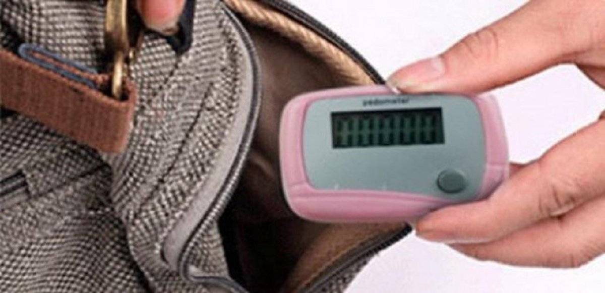 Stappenteller - Mini - Afstandsmeter - Calorie Verbrandings Meter - LCD ...