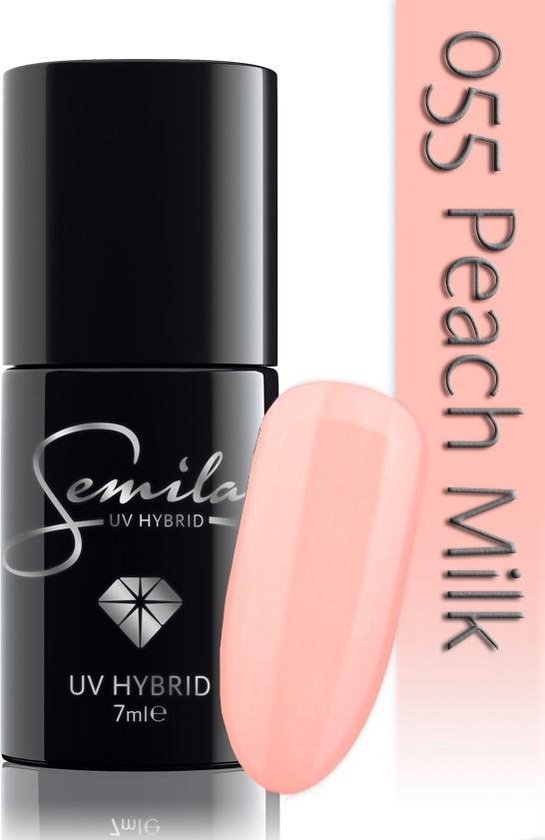 055 UV Hybrid Semilac Peach Milk 7 ml. | bol.com