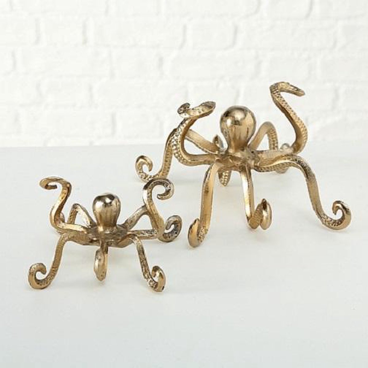 Inktvissen - Goud - 2 set- Aluminium - 19 cm - 25 cm | bol.