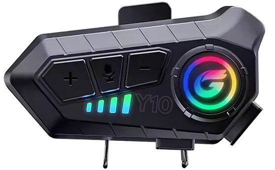 GY10 - Motorhelm Headset - Bluetooth Headset Met Microfoon - Lange batterijduur - IPX6... | bol