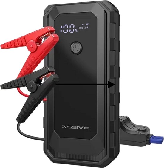 Draagbare Jump Starter Auto 12V – 6000mAh Powerbank – Start Hulp bij ...