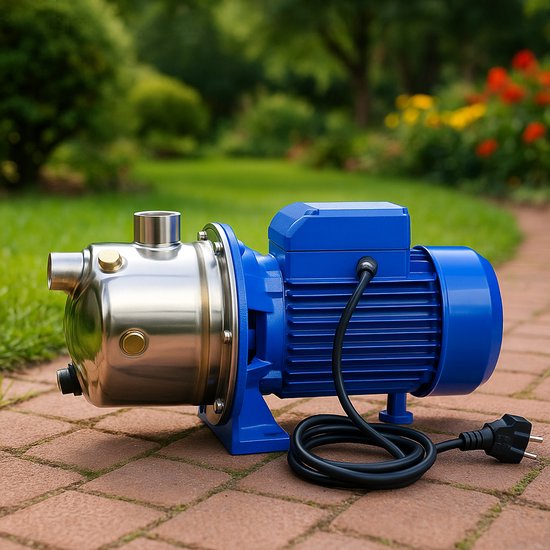 GEKO Hydrofoorpomp - Zelfaanzuigend - 1100W - RVS - 60 l/min - 8 bar | bol