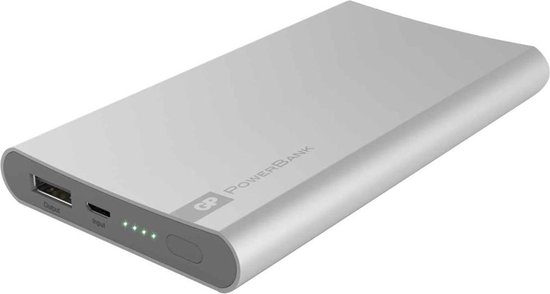 GP Powerbank FP05M 5000 mAh 2.1 A 130FP05MSILVER | bol.com