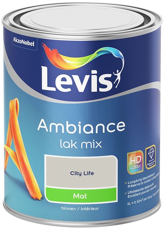 Levis - Ambiance Lak Mat Mix - City Life - 1 L | bol