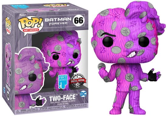 Funko Pop! Batman Forever: Two-Face - Exclusive Artist Series | bol