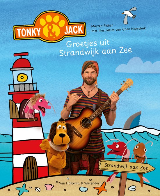 Tonky & Jack - Groetjes uit Strandwijk aan Zee, Marten Fisher | 9789000399123 | Boeken | bol