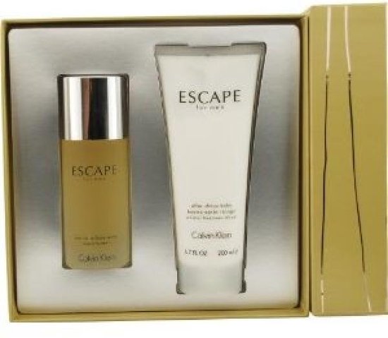 Calvin Klein Escape men 100 ml Eau de toilette + 200ml Aftershave Balm ...