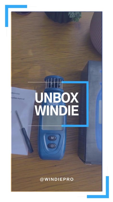 Windie 360 Pro Windmeter – Cup Anemometer – Windrichting onafhankelijk + gratis... | bol