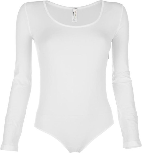 Oroblu Dolcevita Body Ronde hals - Wit - Maat L | bol