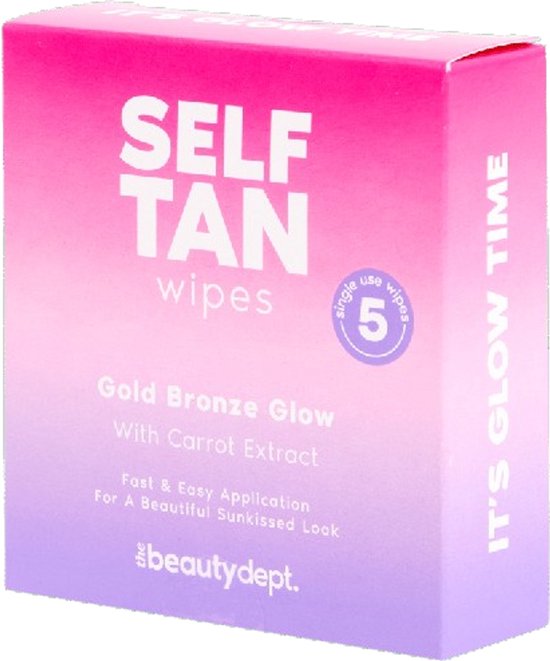 Self Tan Wipes - Zelfbruiner doekjes - Voor het hele lichaam - Set van ...