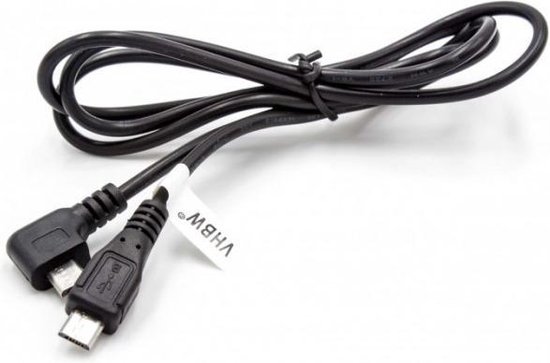 USB Micro B naar USB Micro B OTG oplaadkabel - USB2.0 - tot 1A / zwart ...