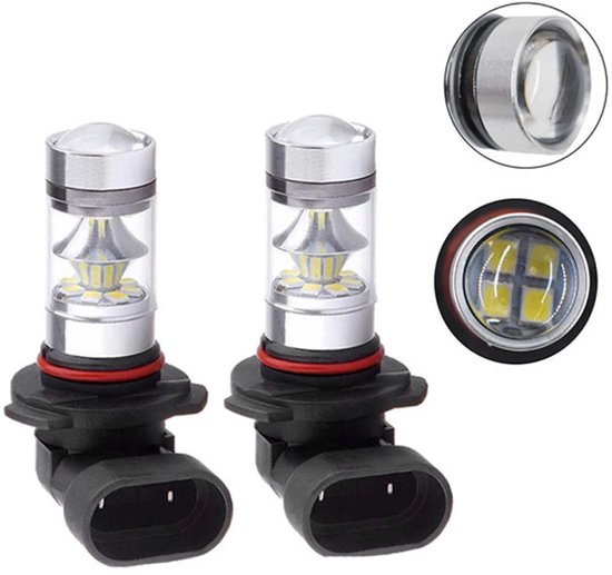 Geschikt voor stuks 9006 / Phare HB4 LED, 100W Blanc LED Haute Ampul de ...