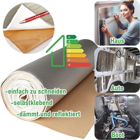Zelfklevende Radiatorisolatie Folie - Warmte Reflecterende ...