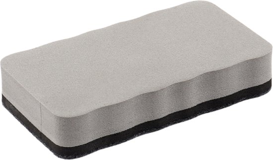 By Qubix whiteboard wisser magnetisch - grijs - 10.2x5.5x2cm ...