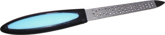 Metalen vijl open blauw | bol