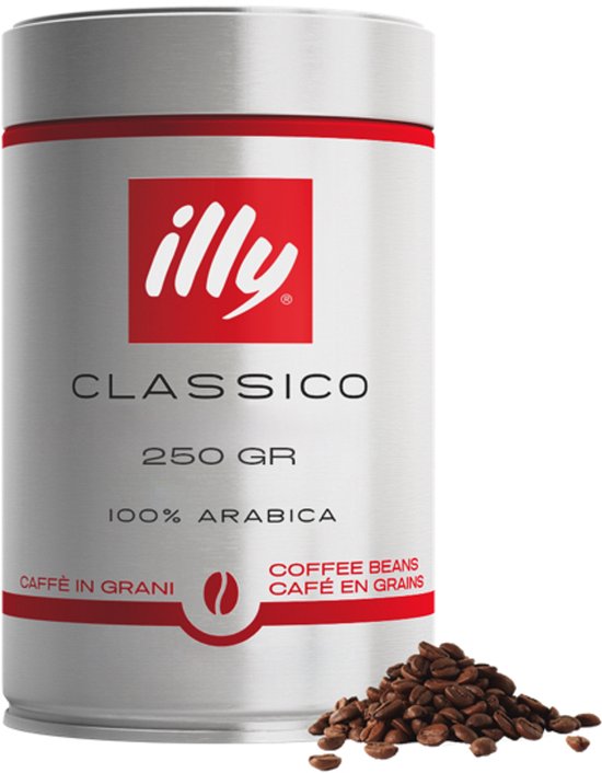 Illy Classico koffiebonen - zoete en harmonieuze smaak - 12 x 250 gram ...