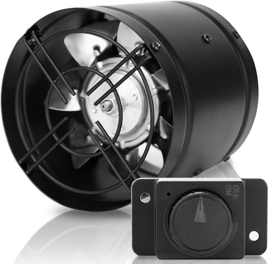 6 inch buisventilator 150 m regelbaar rookafzuigventilator met IEC ...