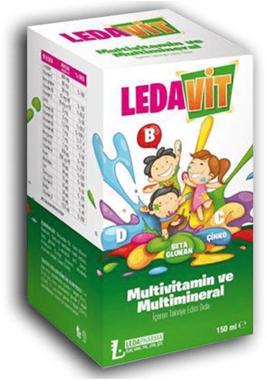 LedaPharma Kids Ledavit Multivitamine Siroop 150 ml | Complete ...