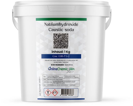 Online chemicalien – Natriumhydroxide – 1 kg – Caustic Soda ...