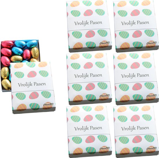 Chocolade Paaseieren - Fairtrade Chocolade ei in cadeaudoos - Easter ...