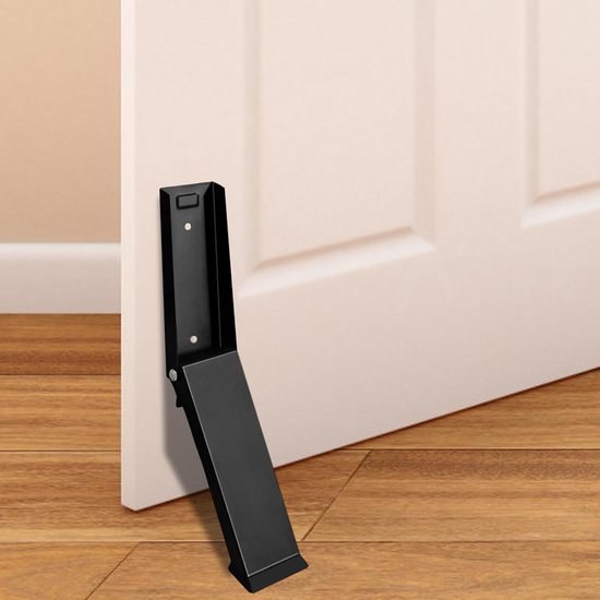 Vloer deurstopper met antislip rubberen kop en magneten - Rubberen ...