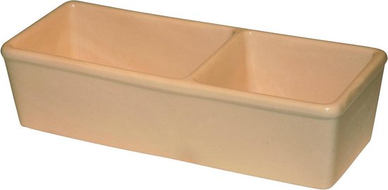 Ceramic Rodent Bowl Double 350 ml + 450 ml | bol