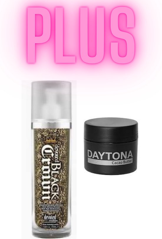 Devoted Creations Black Crown 210 ml PLUS Daytona Cacao Butter 100 ml | bol