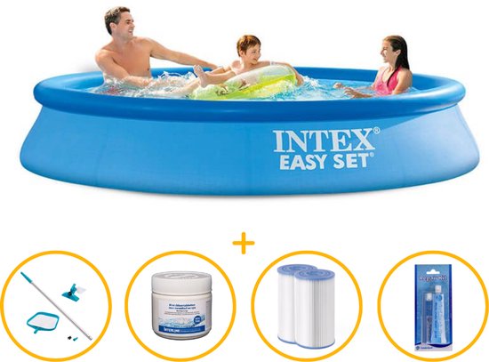 Intex Easy Set zwembad 366 x 76 cm | Met filterpomp | Zwembadpakket ...