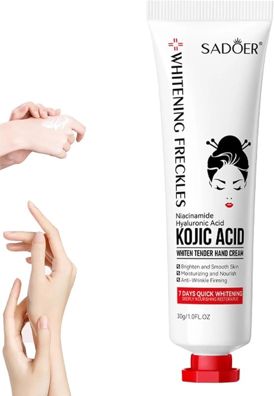 KOJIC ACID| Handverzorging - Hand Cream | | Niacinamide Handcrème ...