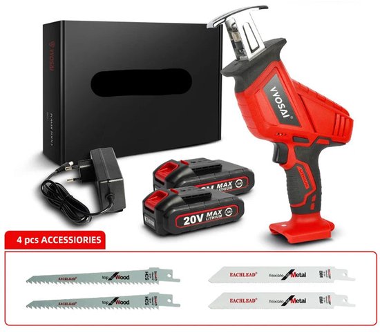 Reciprozaag - Reprozaag - Scie Sauteuse - Elektrische Zaag - Zaag - 20V ...