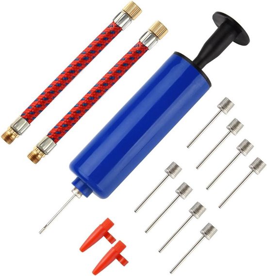 Opblaasbare gereedschappen set - 14 stuks inclusief inflator bal pomp ...