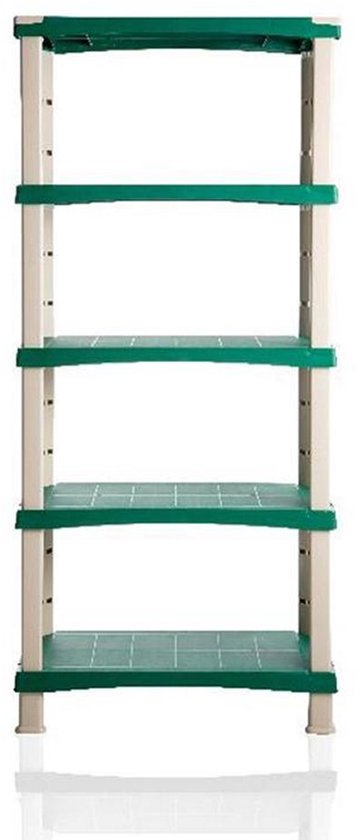 Bama Futuro Opbergsysteem 5 Planken 80x40x174 cm Groen | bol