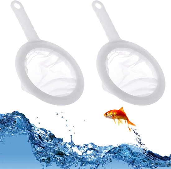 Mini Aquarium Fijne Mesh Visnetten - 2 Stuks | bol
