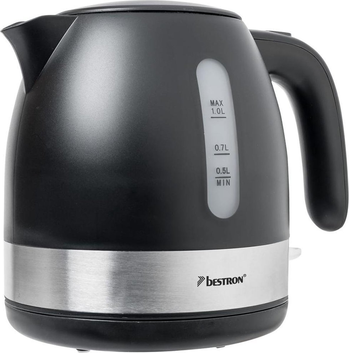 Bestron Waterkoker 2150 W 1 L zwart AWK1000Z | bol.com