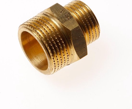 Installatiebranche Verloopnippel 3/4" x 1/2" | bol