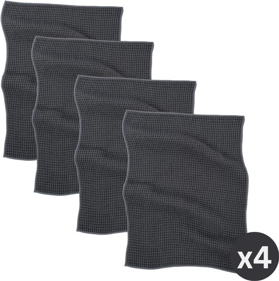 Tiseco Home Studio - Keukenhanddoek ESSENTIALS - SET/4 - 85% PE, 15% PA ...