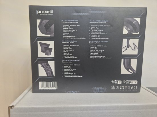Proxelli DURO haardroger - Föhn- 1800/2100 Watt - Nieuw | bol
