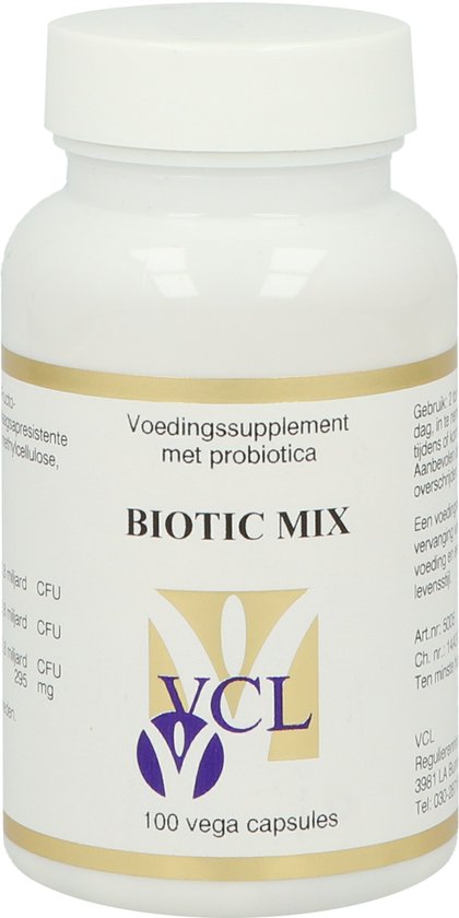 VCL Biotic Mix - 100 capsules - biotica supplementenpreparaat | bol