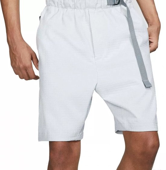 Nike Tech Pack Grid Shorts Pure Platinum - Shorts - Wit - Maat S | bol