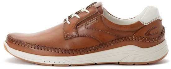 camel active Sneakers gemaakt van leer - Maat menswear-44 - Bruin | bol
