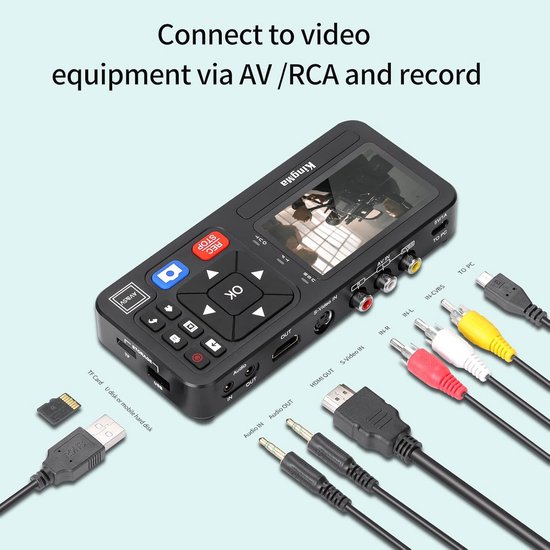 Vhs Videorecorder - Videobanden Digitaliseren - Vhs speler | bol