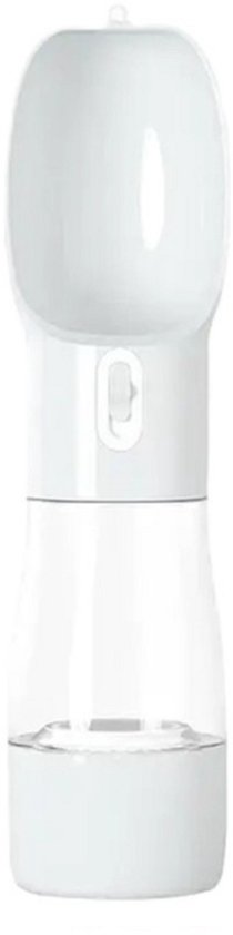 GTP - Honden Waterfles 458ml - 2 in 1 - Voeropslag 200ml - Draagbare ...