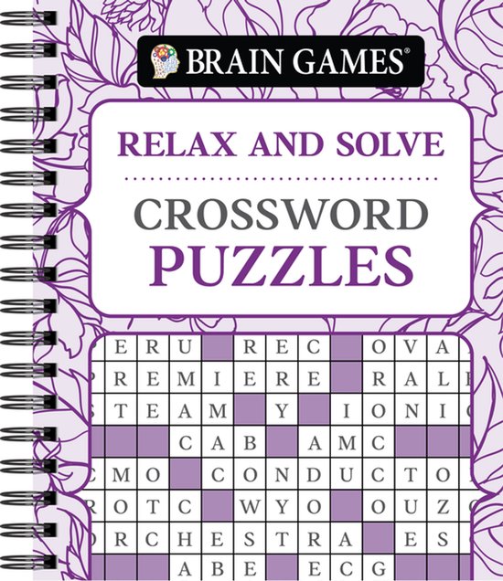 Brain Games - Relax and Solve- Brain Games - Relax and Solve: Crossword ...