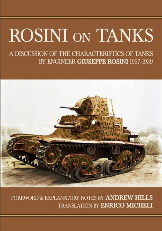 Rosini on Tanks, Andrew Hills | 9798748948906 | Boeken | bol